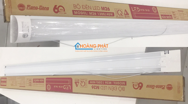 Đèn led bán nguyệt 40W M26 1m2 Rạng Đông